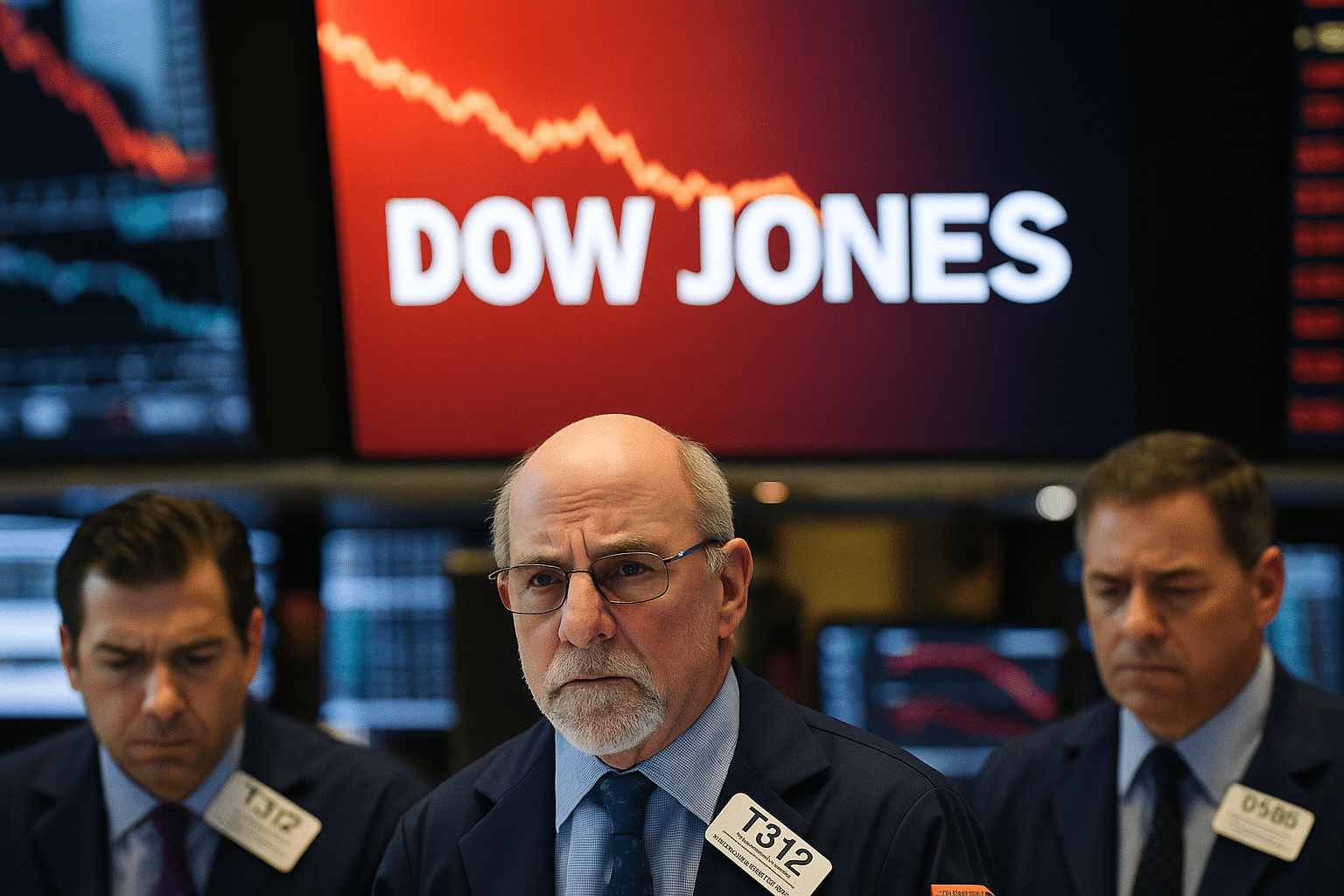 Dow Jones sert düşüşle açıldı, piyasada Trump paniği