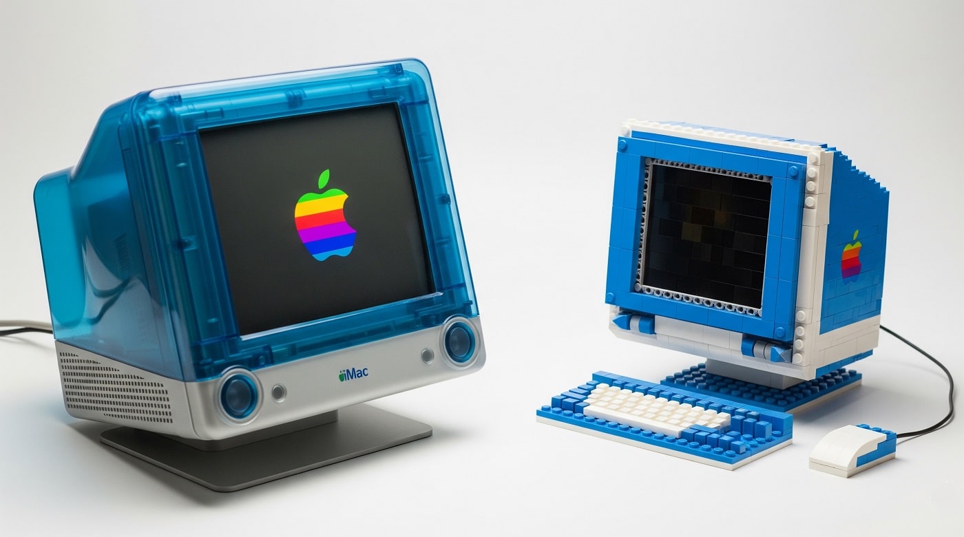 Apple'ın tasarım ikonu iMac G3, Lego olarak geri dönüyor